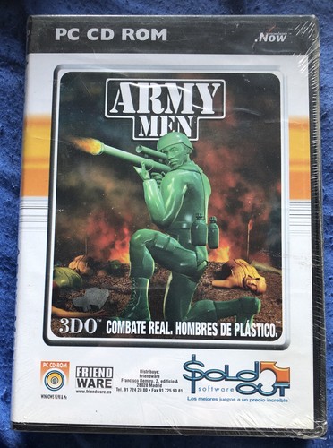 Army Men PC Video Game (CD-ROM) Windows 98 Version Sold Out | eBay