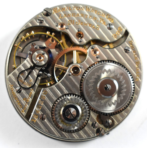 Vintage Hamilton Grade 992 16s 21J OF RR Pocket Watch Movement lot.wn ...