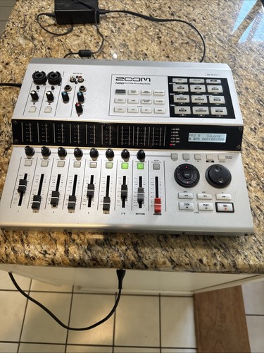 Zoom HD8 Hard Disk Multitrack Recorder MTR with Adapter (see ...