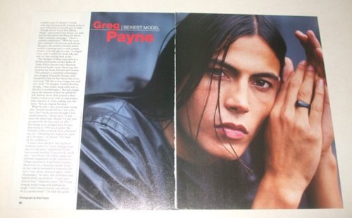 Greg Payne original TWO magazine clippings pages PHOTO article | eBay