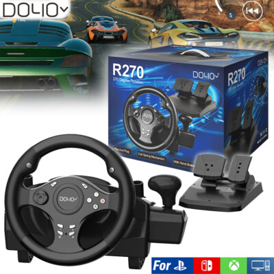 Pc Steering Wheel And Pedals for sale | eBay