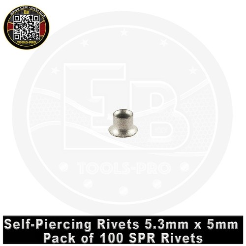 Self-Piercing Rivets 5.3mm x 5mm Pack of 100 SPR Rivets | eBay