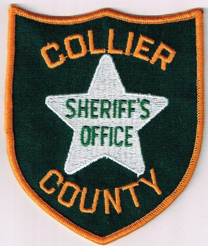 old style Florida County Sheriff patch: Collier Co. | eBay