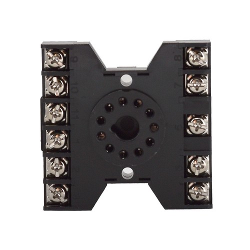 EMX LD-11 11 Pin Socket Base DIN Rail Mount Vehicle Loop Detector Gate ...