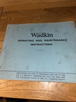 Wadkin products for sale | eBay