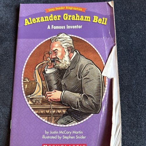 Easy Reader Biographies: Alexander Graham Bell : A Famous Inventor ...