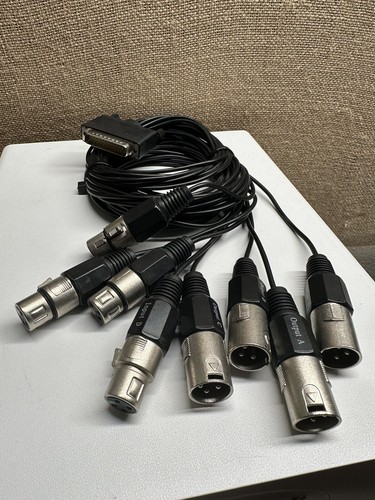 Aja Breakout Cable HD10AM XLR 4 male 4 female | eBay