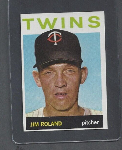 1964 Topps Baseball #341 Jim Roland EXMT 0341JT | eBay