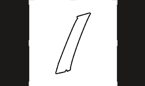 NEW OEM Right Front Black Out Tape for 2007-2022 Toyota (Desc.) 75923 ...