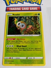 Rowlet Pokemon Cards - Find Pokemon Card Pictures With Our Database ...