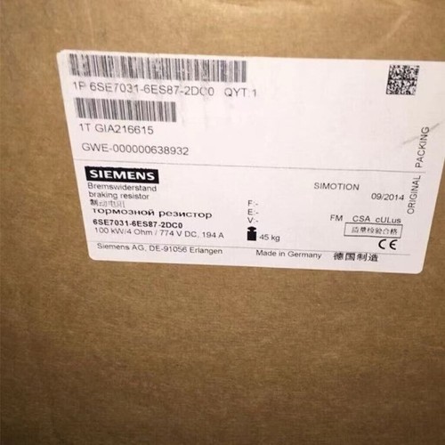 6SE7031-6ES87-2DC0 NEW SIEMENS SIMOVERT MASTER DRIVES 6SE7031-6ES87 ...