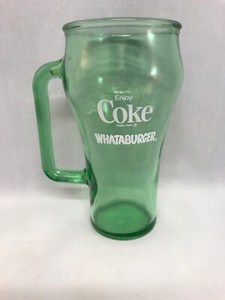 Whataburger Mug Indiana Collectible Coca Cola Glass Advertising for ...