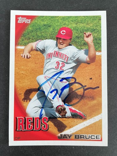2010 Topps SIGNED: Jay Bruce, REDS #599 | eBay