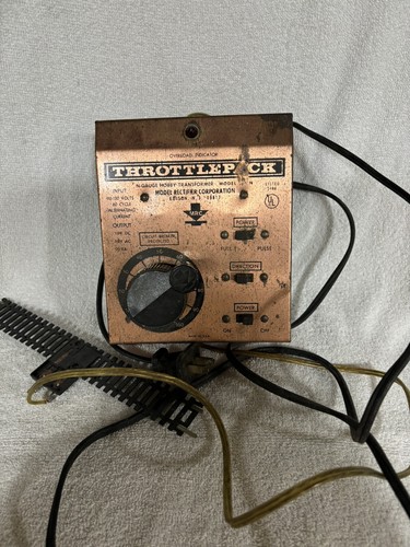 MRC Train Control Throttlepack 501N Gauge Hobby Transformer Controller ...