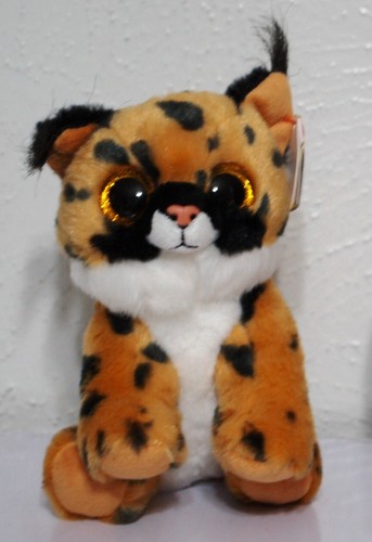NEW, TY BEANIE BOOS "LARRY" the LYNX, 6 with TAGS | eBay