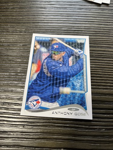 2014 Topps Series 1 Toronto Blue Jays Baseball Card #247 Anthony Gose ...