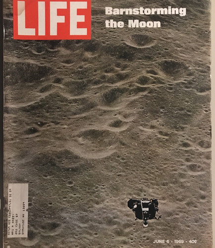 JUNE 6 1969 LIFE MAGAZINE BARNSTORMING THE MOON EDWARD VILLELLA LEEAM ...