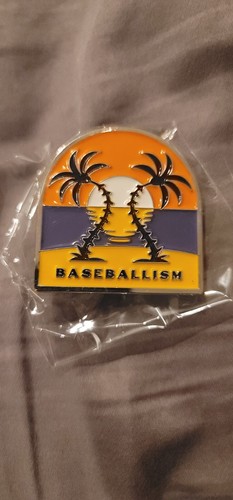 Baseballism Pin of the Month Pin August 2024 Two Seams Sunset Brand New ...