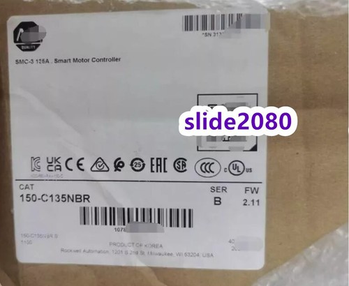 New Sealed Allen Bradley 150-C135NBR / B SMC-3 135A Smart Motor ...