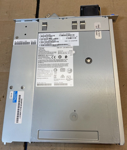 Parts: LTO-6-H Ultrium 3580 1-port Fibre Channel Tape Drive 38L7119 ...