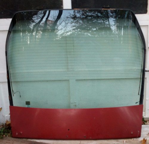 OEM 1987 GM Pontiac Firebird Trans Am Rear Hatch Glass Window w Defrost ...