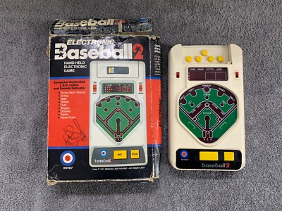 Baseball 2 Entex (1979) Retro Handheld Games