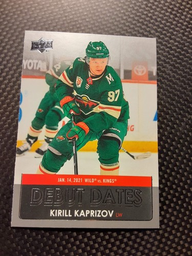 2021-22 Upper Deck Series 1 Hockey DEBUT DATES Insert # DD-25 KIRILL ...