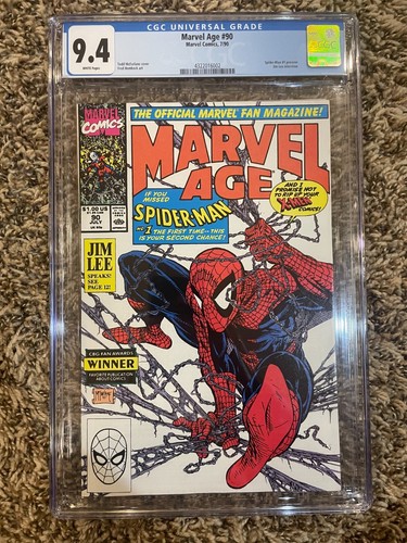 Marvel Age #90 CGC 9.4 | eBay