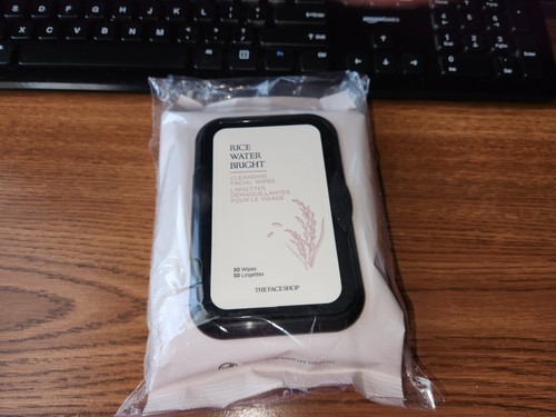 Avon Rice Water Bright Cleansing Facial Wipes- 50 Wipes | eBay