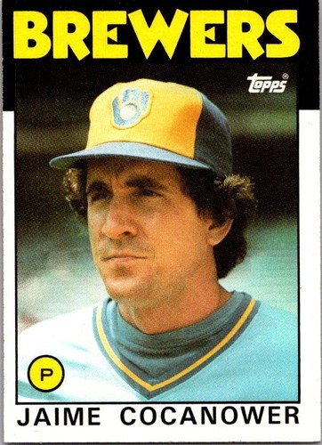 1986 Topps #277 Jaime Cocanower | eBay
