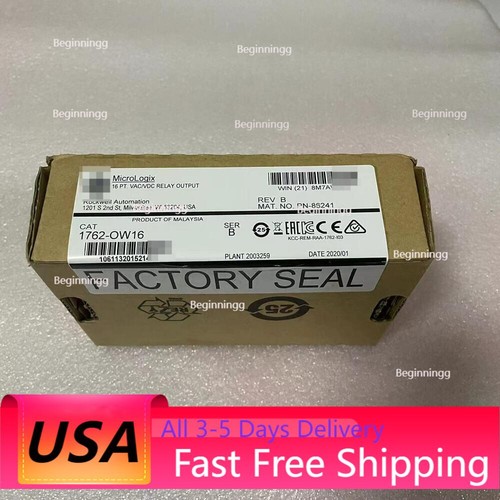 nEW INBOX Allen-Bradley 1762-OW16 / B MicroLogix PLC Output Module ...