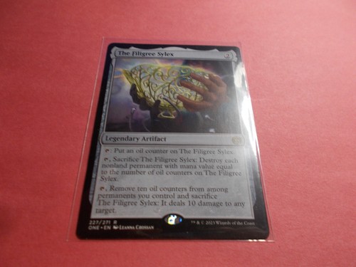 The Filigree Sylex x1 MTG All Will Be One Colorless Rare Artifact NM/M ...