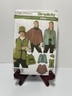 Simplicity 3963 No Sew Easy Jacket Poncho Matching Dog Outfit All Sizes ...