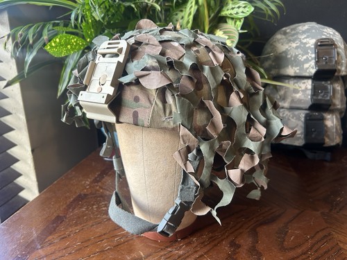 MSA Advanced Combat Helmet Ballistic ACH MICH Large L Multicam Scrim ...