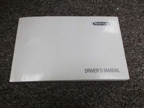 2007 Freightliner VCL RV Chassis Driver Owner Operator Manual User ...