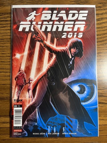 BLADE RUNNER 2019 3 NM/NM+ BUTCH GUICE COVER TITAN COMICS 2019 | eBay