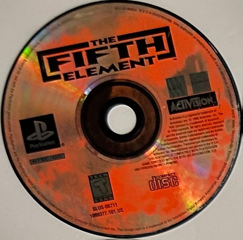 Fifth Element PS1 Sony PlayStation 1 - Disc Only 47875103771| eBay