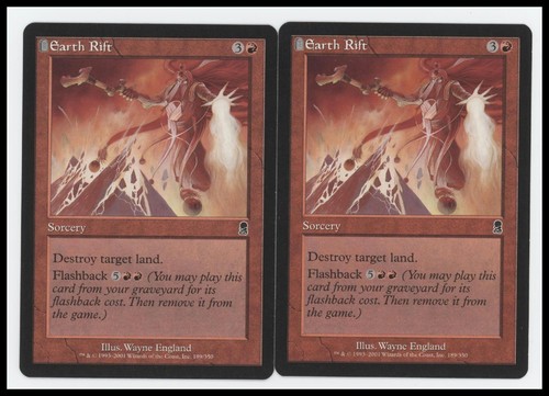 Earth Rift x2 #189 Odyssey MTG Near Mint Common | eBay