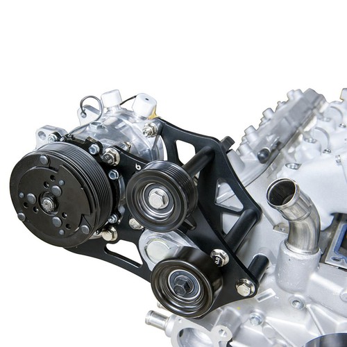 For LS1 LS2 LS3 LS6 Vortec Truck 508 AC Compressor Bracket w/ Tensioner ...