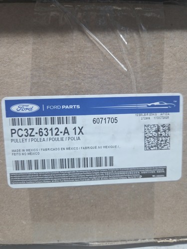 BRAND NEW FORD ORIGINAL CRANKSHAFT PULLEY Part#LC3Z-6312-E r/b PC3Z ...