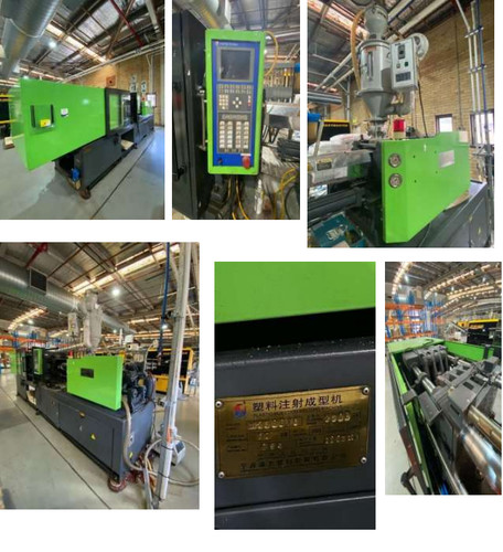 2003 Haitai HTV2300F6 230 Ton Plastic Injection Moulding Machine ...