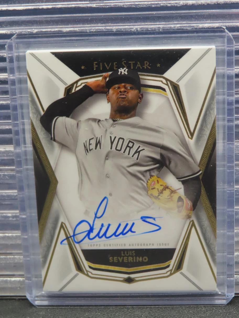 Luis Severino 2019 Topps Five Star #FSA-LS Base Price Guide - Sports ...