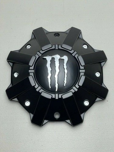 #Dropstars Monster Energy Matte Black Wheel Center Cap CAP-535MB-MC ...