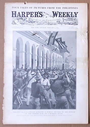 Harper's Weekly Cover February 4, 1899 | eBay