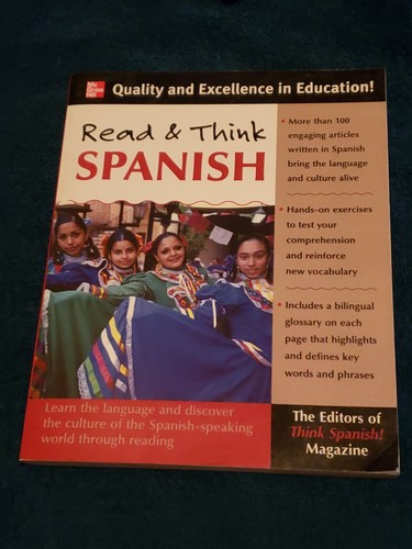 Read and Think Spanish (Book) (Trade Paperback) 9780071474924| eBay
