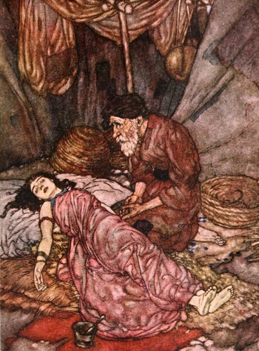 Edmund Dulac The Face of Wretched Man 1909 17"x 22" Archival Art Print ...
