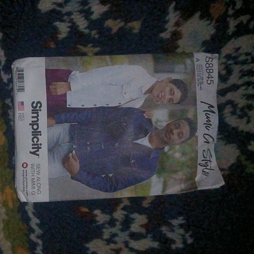 Simplicity 8845 XS-XL Women Men Jeans Jacket Pockets Classic Mimi G ...