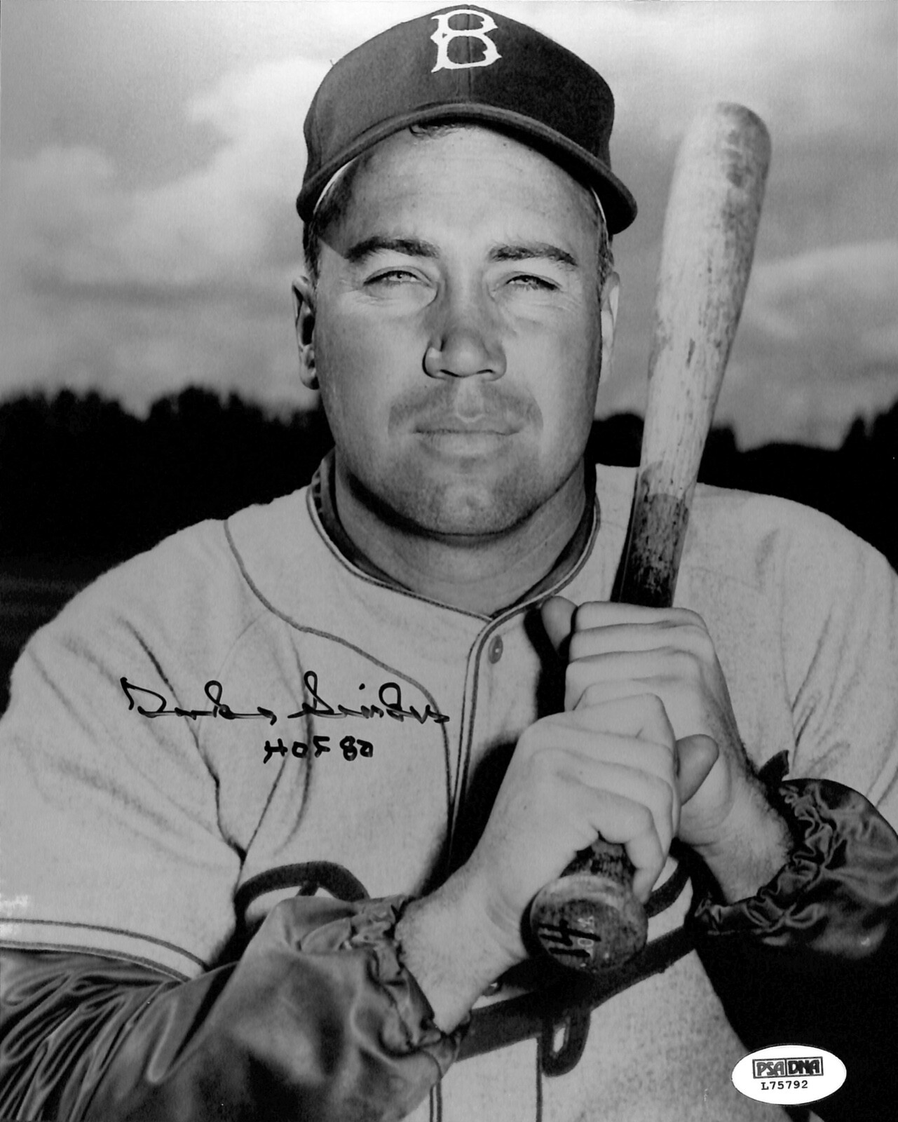 Duke Snider Autographed Memorabilia | Signed Photo, Jersey ...