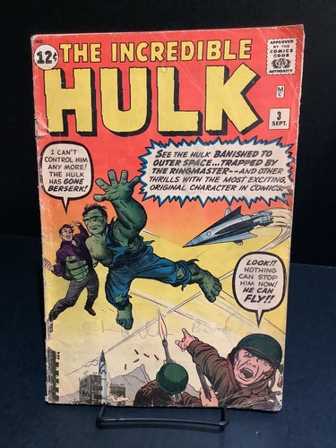 Incredible Hulk #3 (3rd Hulk, 1st Ringmaster, 1962, Ditko) | eBay