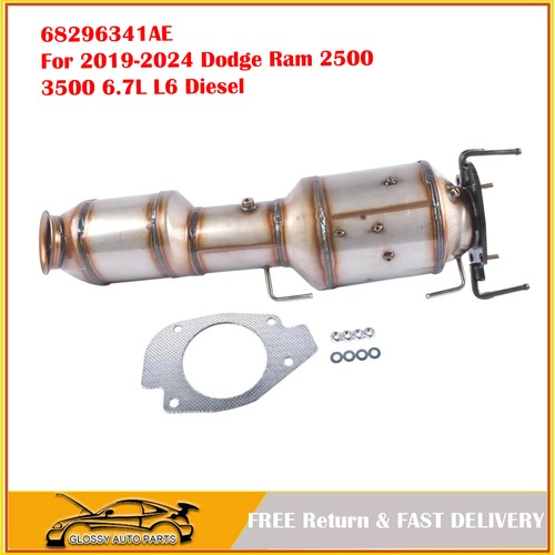 New Catalytic Converter DPF 68296341AE for 2019-2024 Dodge Ram 2500 ...